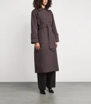 Stylein Padded Sandra Trench Coat - Brown