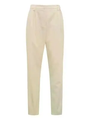 Herno Pleated Trousers - Neutrals