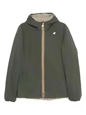 K-WAY Reversible Hooded Jacket - Green