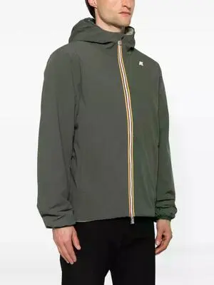 K-WAY Reversible Hooded Jacket - Green