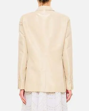 Alberto Biani Double-breasted Blazer - Beige
