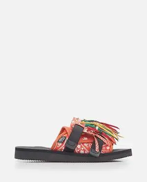 Alanui Suicoke X Moto Sandals - Red