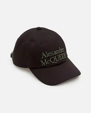 Alexander McQueen Baseball Cap - Black
