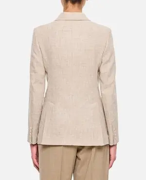 Max Mara Targa Linen Blazer