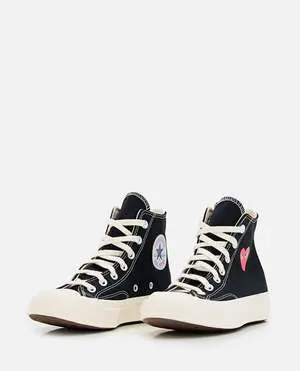 Play Comme Des Garcon Play Converse High Sneakers