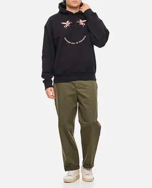 Givenchy Hooded Sweatshirt With Unicorn Embroidery