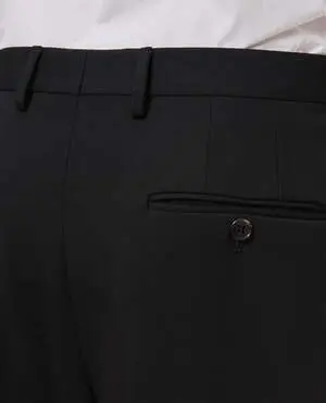LANVIN Wool Straight-leg Trousers