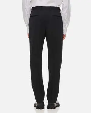LANVIN Wool Straight-leg Trousers