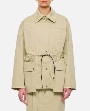 HALFBOY Parka With Pockets And Drawstring