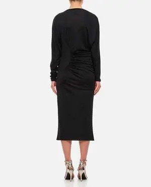 Khaite Oron Midi Dress