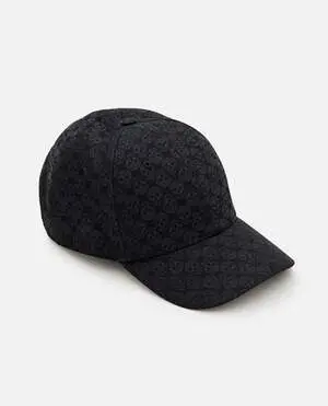 Alexander McQueen Skull Repeat Baseball Cap - Black