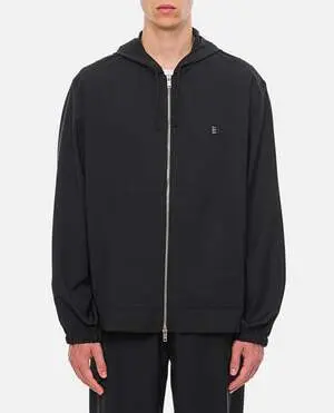 Givenchy Zip-up Wool Hoodie