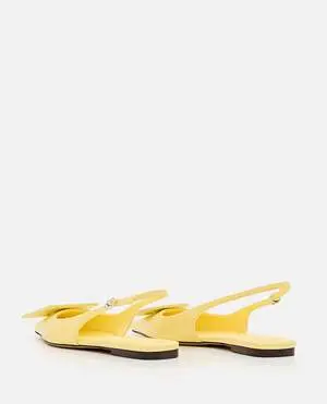Jacquemus Leather Slingbacks