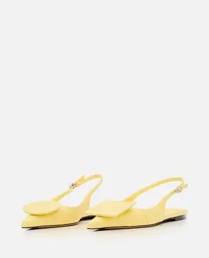 Jacquemus Leather Slingbacks