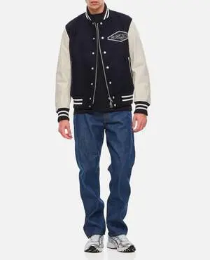 Sacai Gonz Wool And Leather Jacket