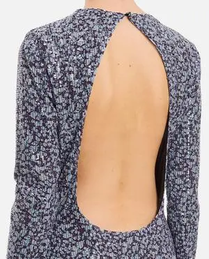 ROTATE BY BIRGER CHRISTENSEN Sequin Mini Dress