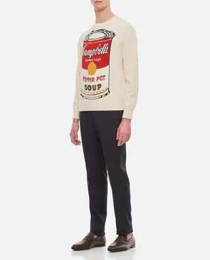 Junya Watanabe Printed Crewneck Sweatshirt