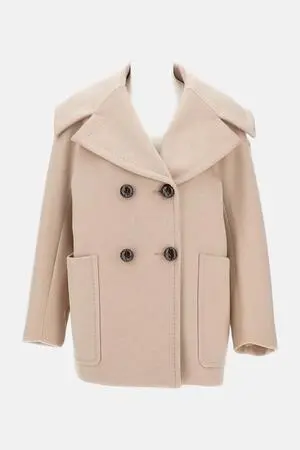 Max Mara Atelier Wool Jacket - Beige