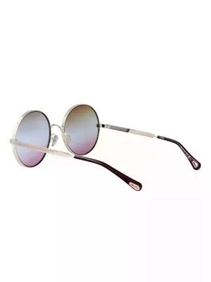 Chloé Round Frame Sunglasses - Silver