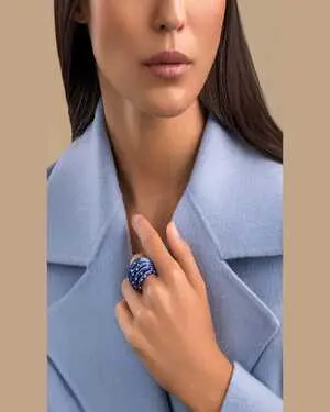 GIORGIO B Palma Diamond Starburst Ring