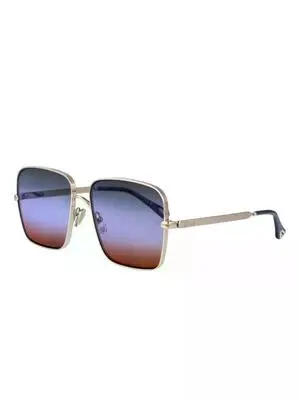 Chloé Square-frame Sunglasses - Silver