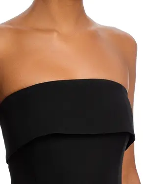 FORE Strapless Cropped Top