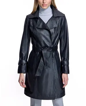 Maximilian Leather Outerwear For Women
