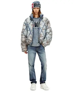 DIESEL® Quilted Denim Jacket