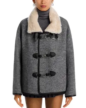 IRO PARIS Kasson Coat - Mixed Grey