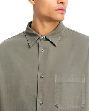 FRAME Long Sleeve Modern Shirt - Smokey Green