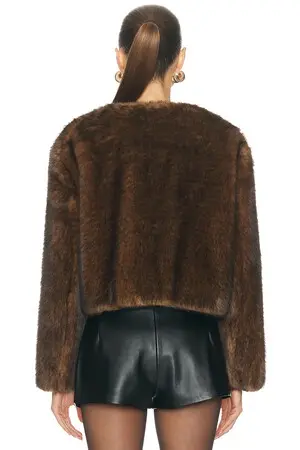 Marc Jacobs Teddy Cropped Jacket