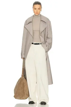 LEMAIRE Seamless High Neck Top - Light Sage