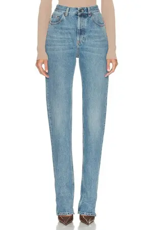 Saint Laurent Frill Jeans For Women