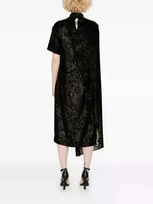 Roberto Cavalli Jacquard Midi Dress