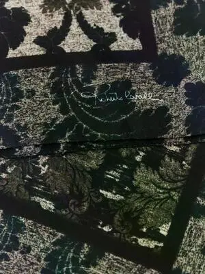 Roberto Cavalli Brocade-print Silk Scarf