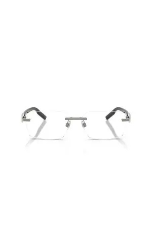Dolce & Gabbana 60mm Rectangle Optical Glasses - Grey