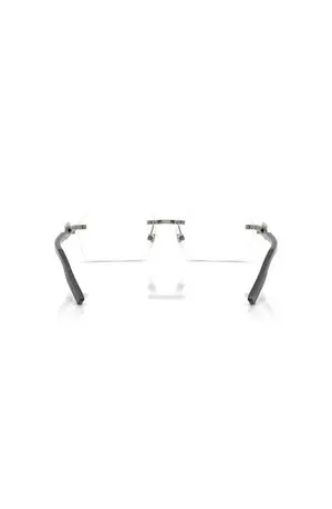Dolce & Gabbana 60mm Rectangle Optical Glasses - Grey