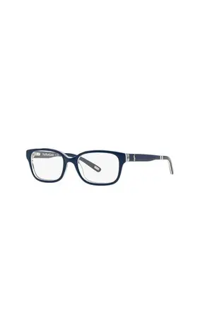Polo Ralph Lauren 46mm Rectangle Optical Glasses - Blue