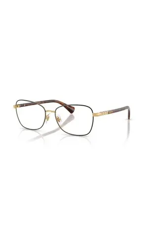 Ralph Lauren 55mm Square Full Rim Optical Glasses Black