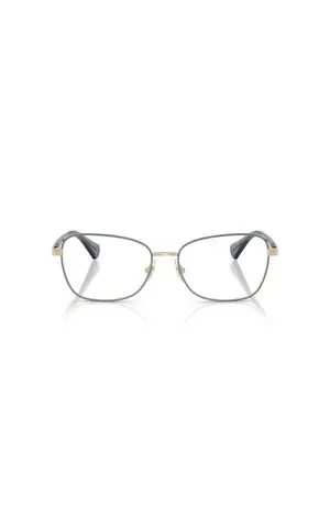 Ralph Lauren 55mm Square Full Rim Optical Glasses - Blue