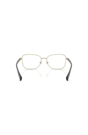 Ralph Lauren 55mm Square Full Rim Optical Glasses - Blue