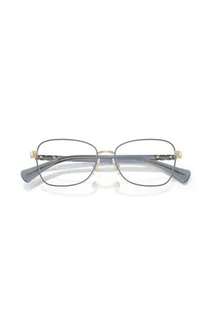 Ralph Lauren 55mm Square Full Rim Optical Glasses - Blue