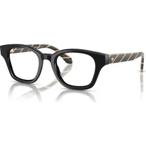 Giorgio Armani Optical Rectangle Eyeglasses - Black