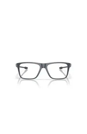 Oakley 46mm Rectangle Full Rim Eyeglasses - Black