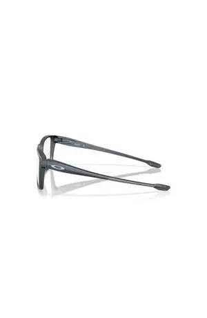 Oakley 46mm Rectangle Full Rim Eyeglasses - Black
