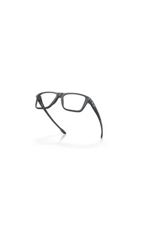 Oakley 46mm Rectangle Full Rim Eyeglasses - Black