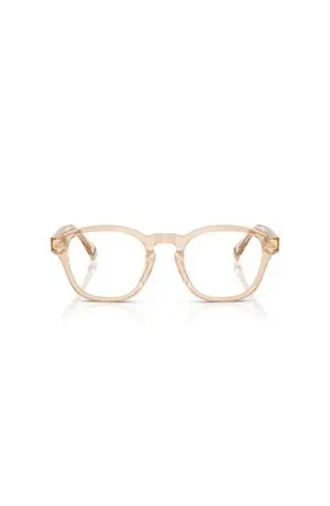 Brunello Cucinelli 50mm Square Optical Glasses - Yellow