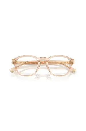 Brunello Cucinelli 50mm Square Optical Glasses - Yellow