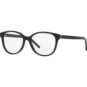 Saint Laurent 54mm Round Eyeglasses - Black
