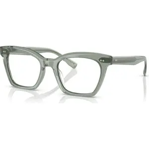 Oliver Spencer 52mm Butterfly Eyeglasses - Green
